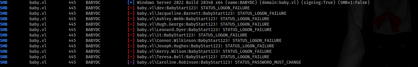 Baby Writeup (VulnLab) | rossSec